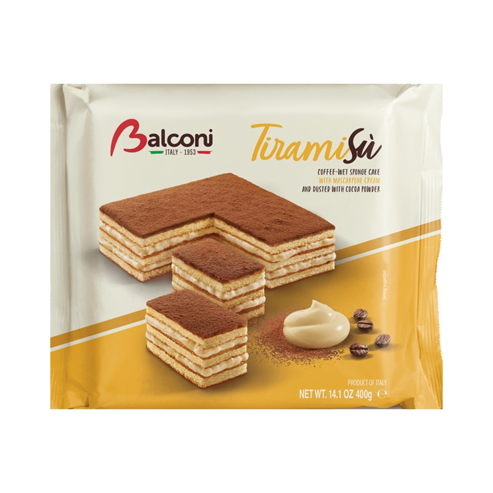 BALCONI TORTA TIRAMISU 400GR – Soquermar