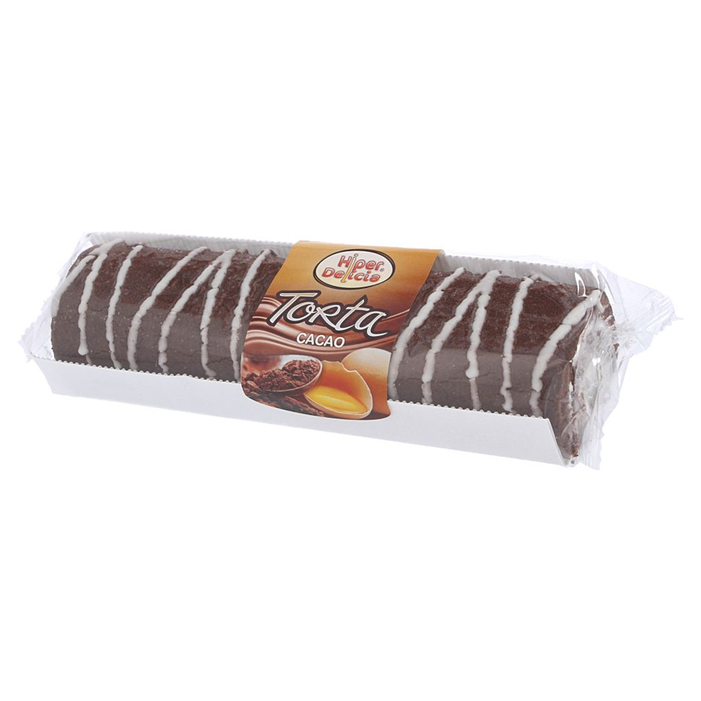 HIPER DELICIA TORTA COBERTURA CHOCOLATE 400GR – Soquermar