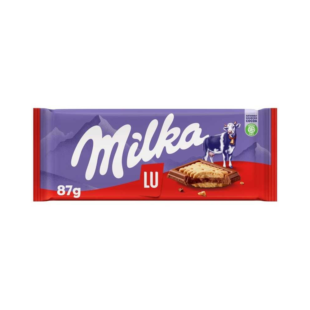 MILKA CHOCOLATE LU 1UND 87GRS – Soquermar