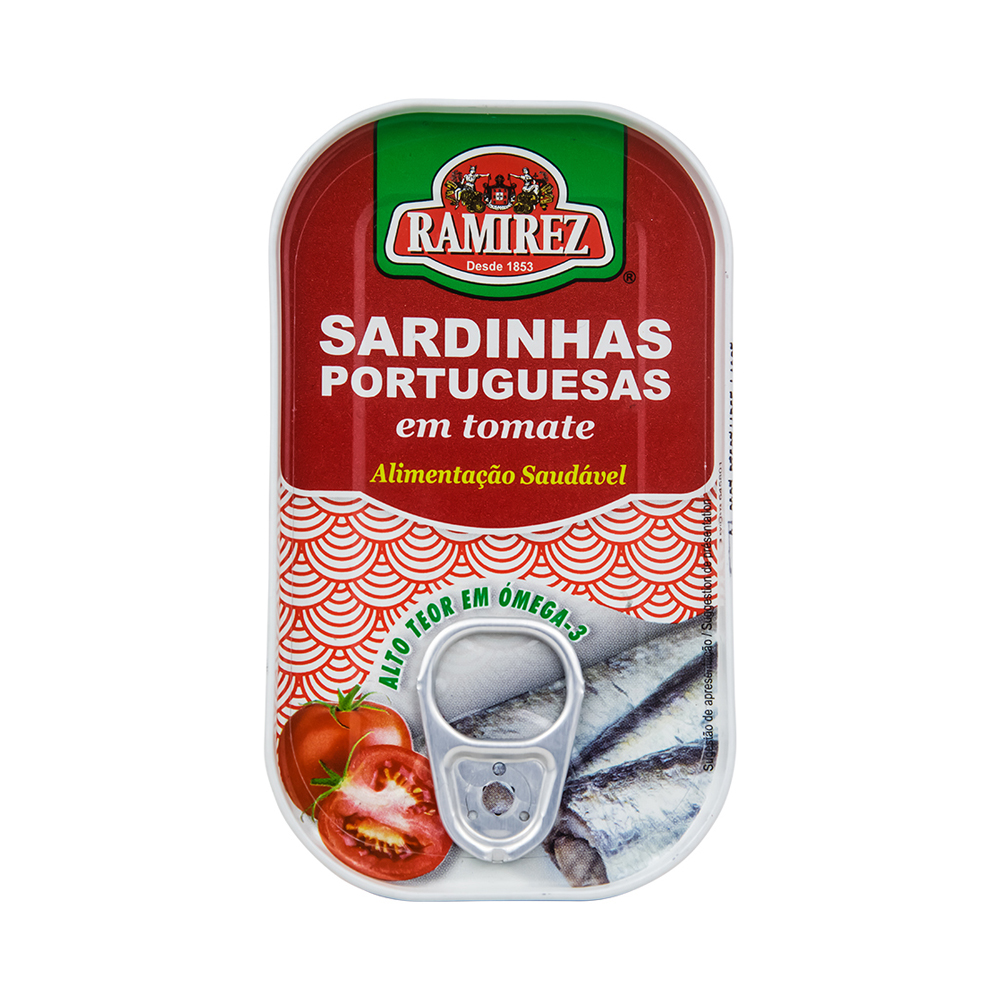 RAMIREZ SARDINHA EM TOMATE 125GR – Soquermar